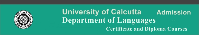 University of Calcutta - Department of Languages : Admissions to ...